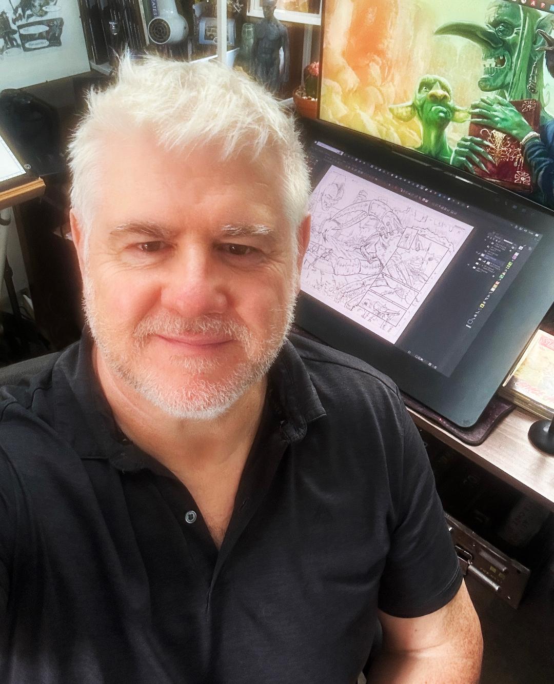 Brett Burbridge Has a ZARJAZ Chat About Life, Comics and Dredd. – The ...