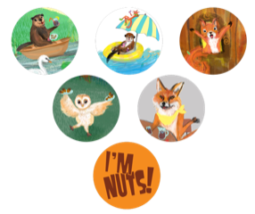 Nuts Sticker Set – The Shift Anthology Shop